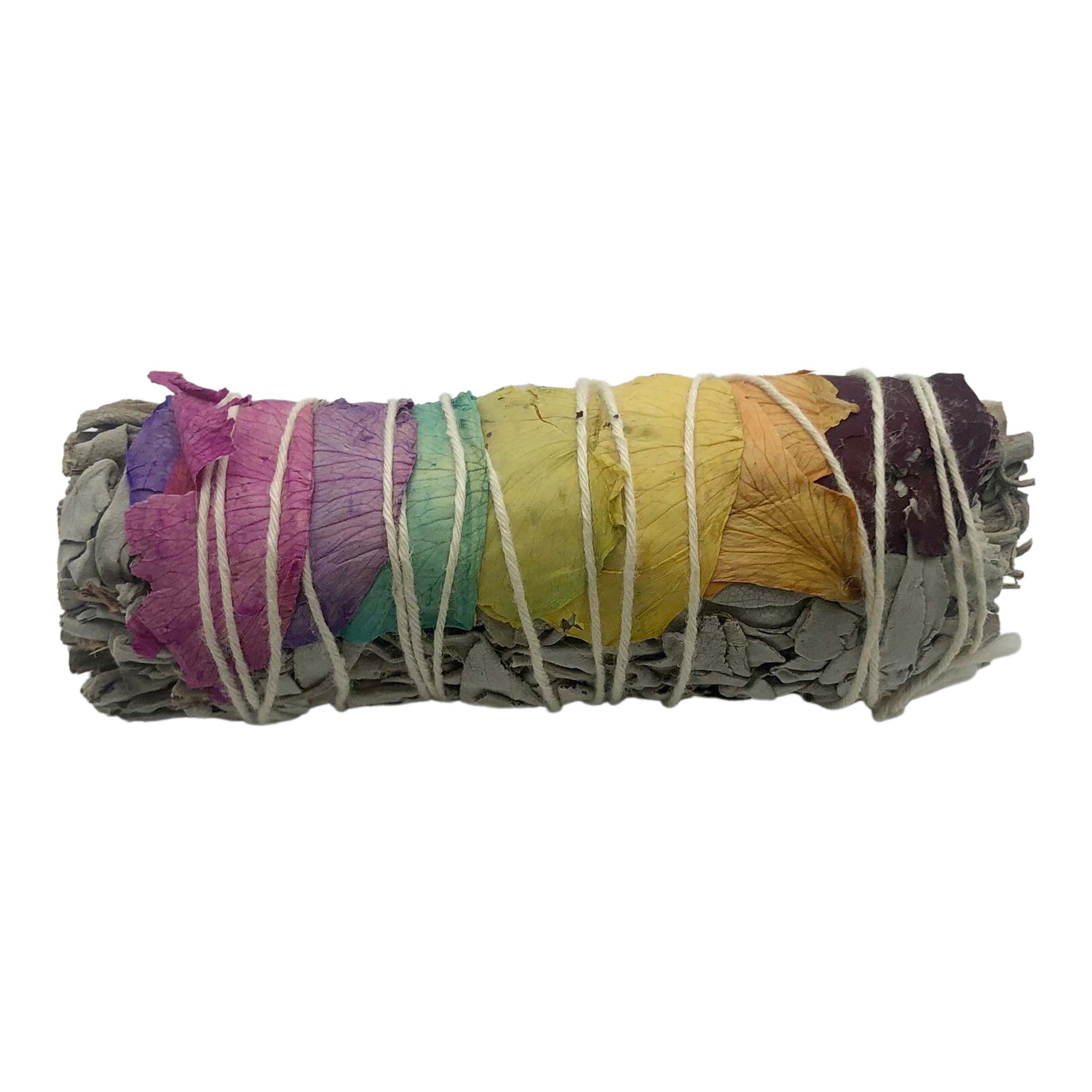 White Sage 7 Chakra Cleansing Bundle – The Four of Wands