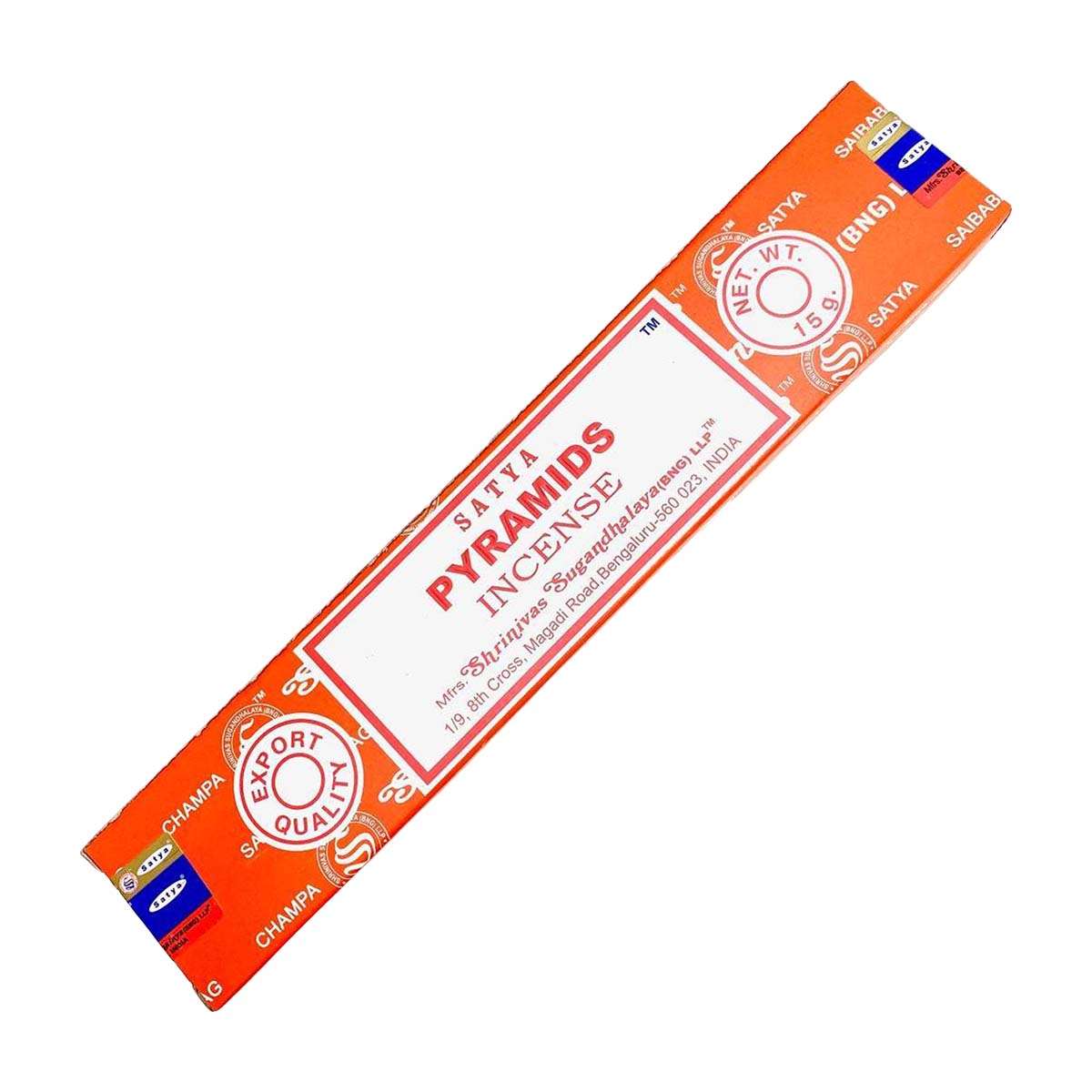 Pyramids Satya Incense – The Four of Wands